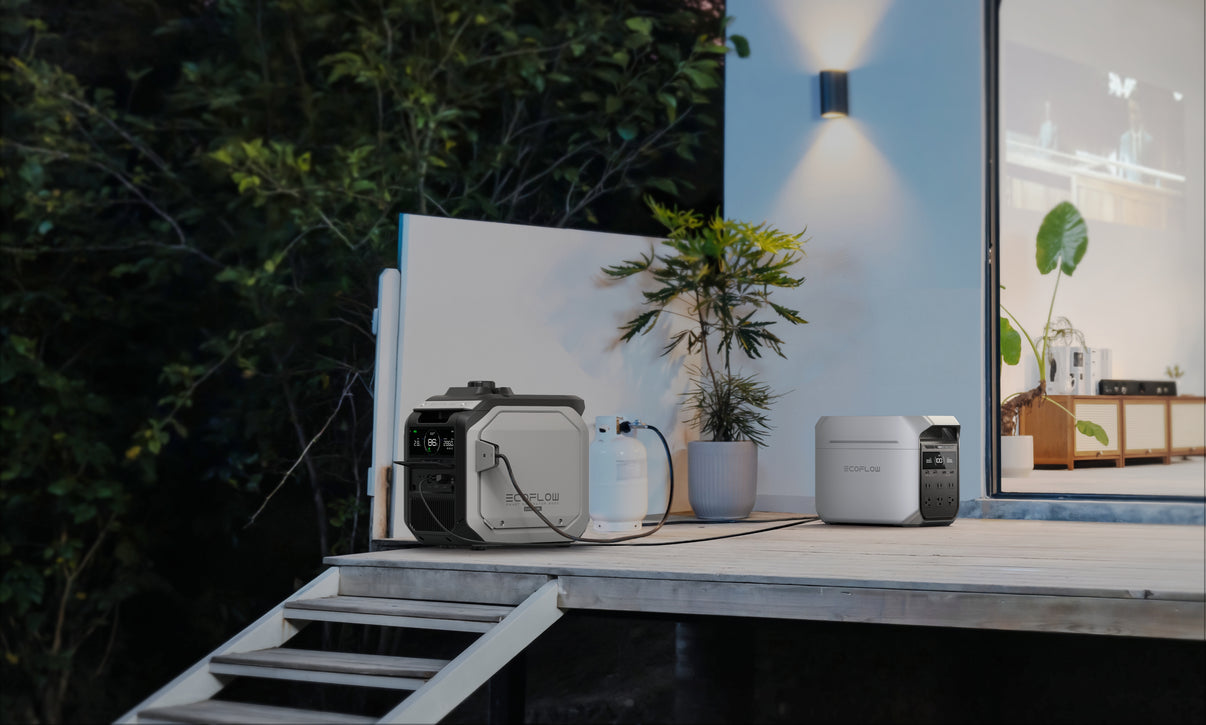 EcoFlow Smart Generator | 3000 W Dual Fuel Generator | Traverse Generators